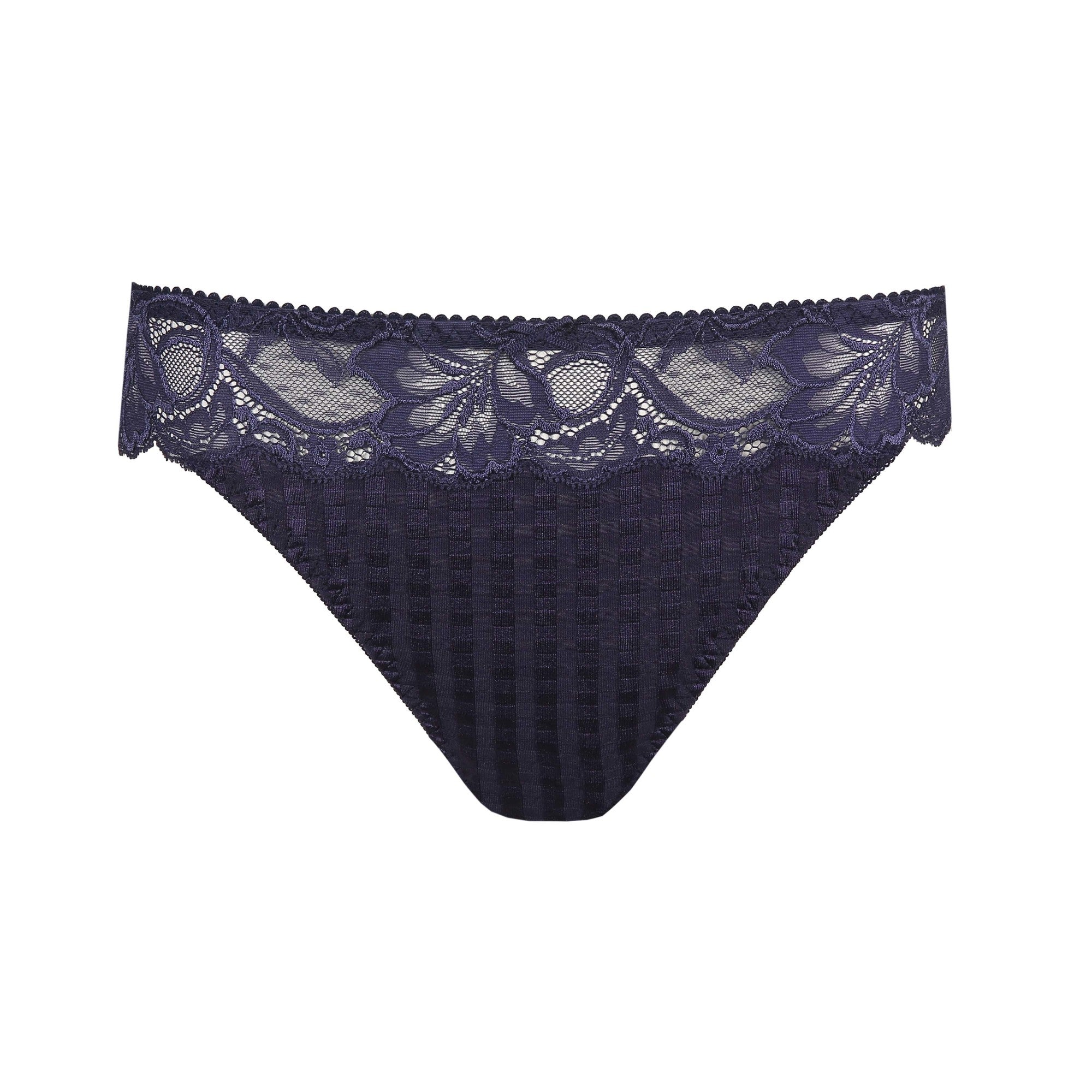 Prima Donna - Culotte string - Madison - Bleu bijou - 0662125 – AGLAÏA